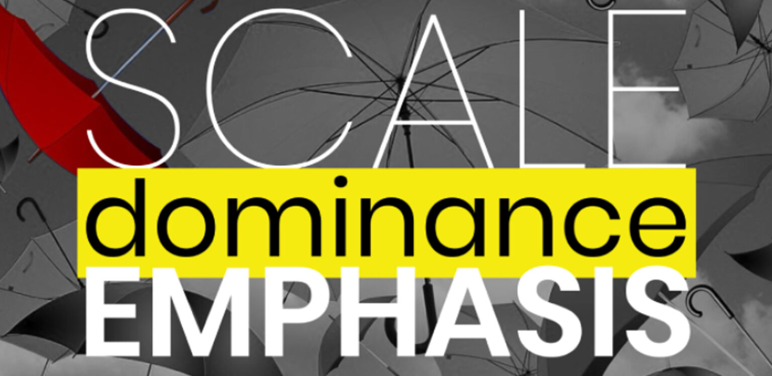 Design Fundamentals: Scale, Dominance and Emphasis - TRD Studios