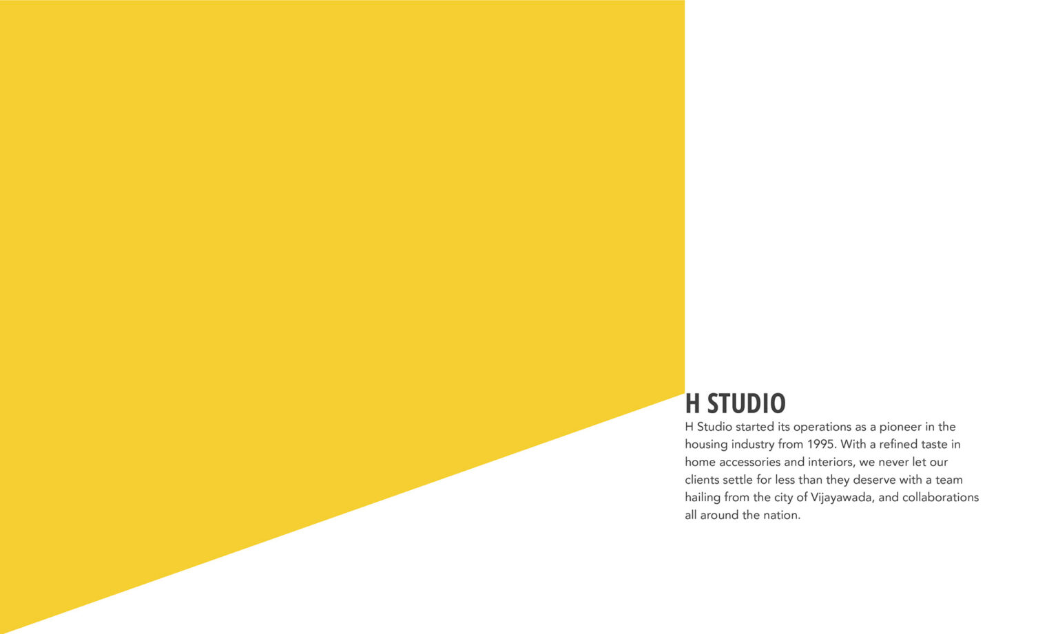 H STUDIOS - TRD Studios